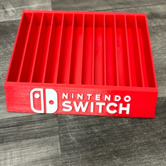 Nintendo | Games | 3d Printed Nintendo Switch Game Holder | Poshmark
